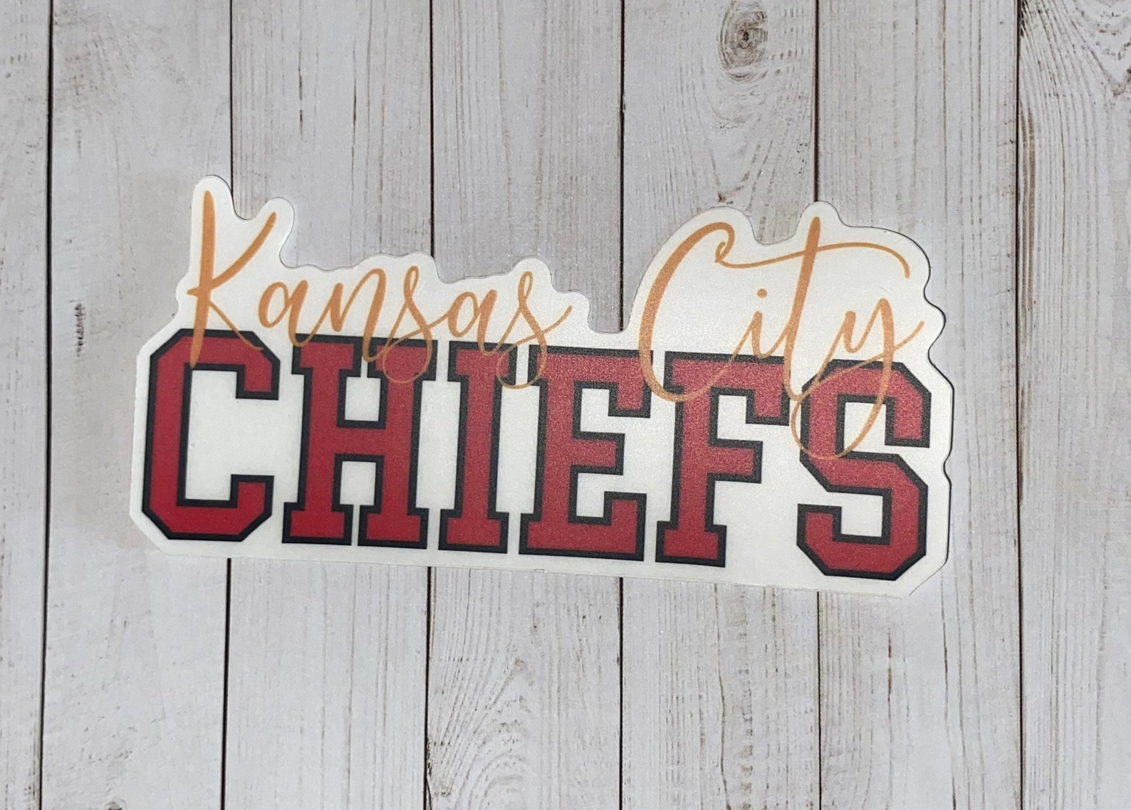KC Chiefs Sticker Patrick Mahomes KC Vinyl Decal Sticker - Etsy