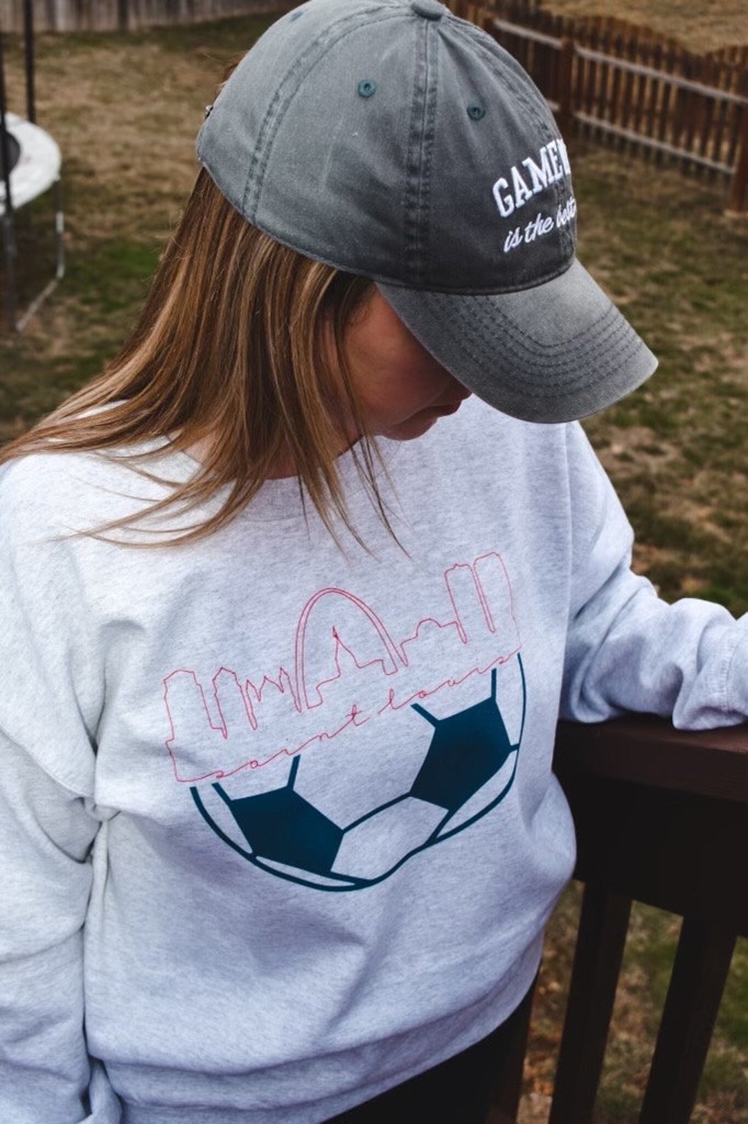 Saint Louis City Soccer Skyline Sweatshirt - Etsy