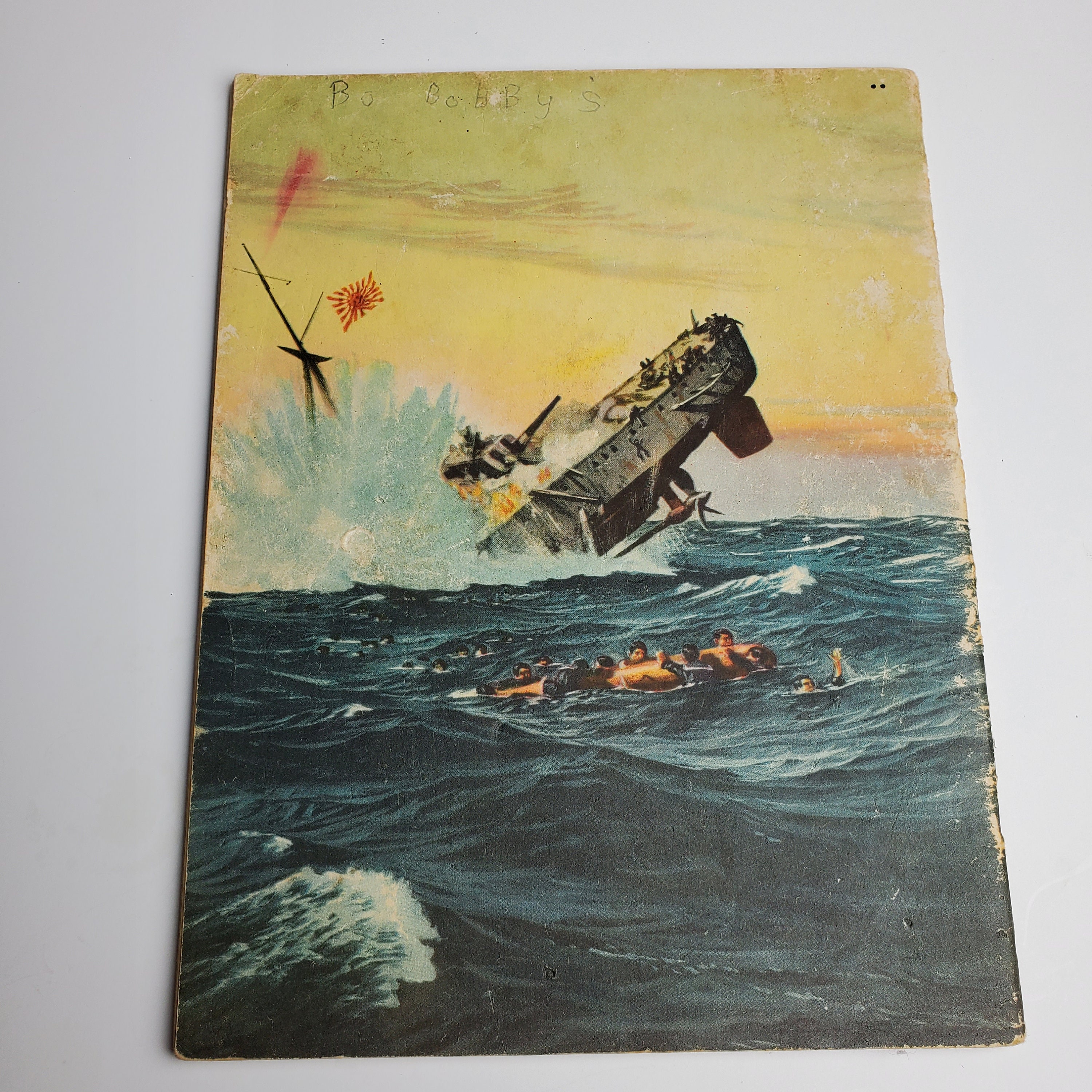 1944 U.S. Submarines in Action WW2 War Propaganda Magazine by Whitman ...
