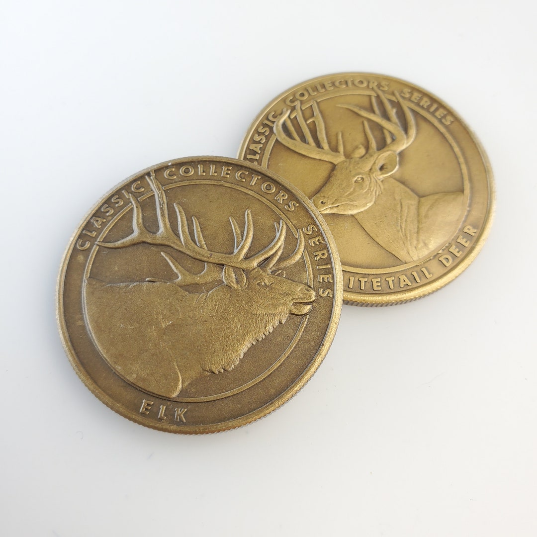 Vintage NRA Classic Collector's Series Elk & Whitetail Deer Challenge ...