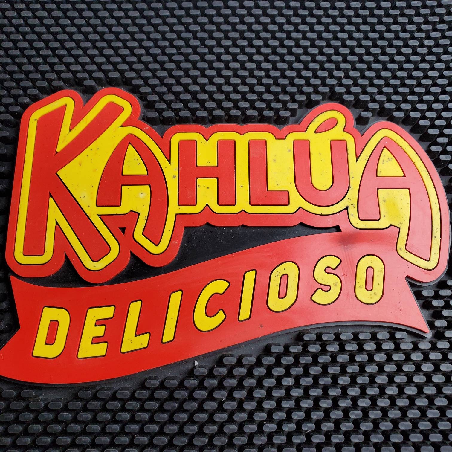 HUGE Kahlua Delicioso Coffee Liqueur Rubber Pour Spill Bar Mat - Etsy