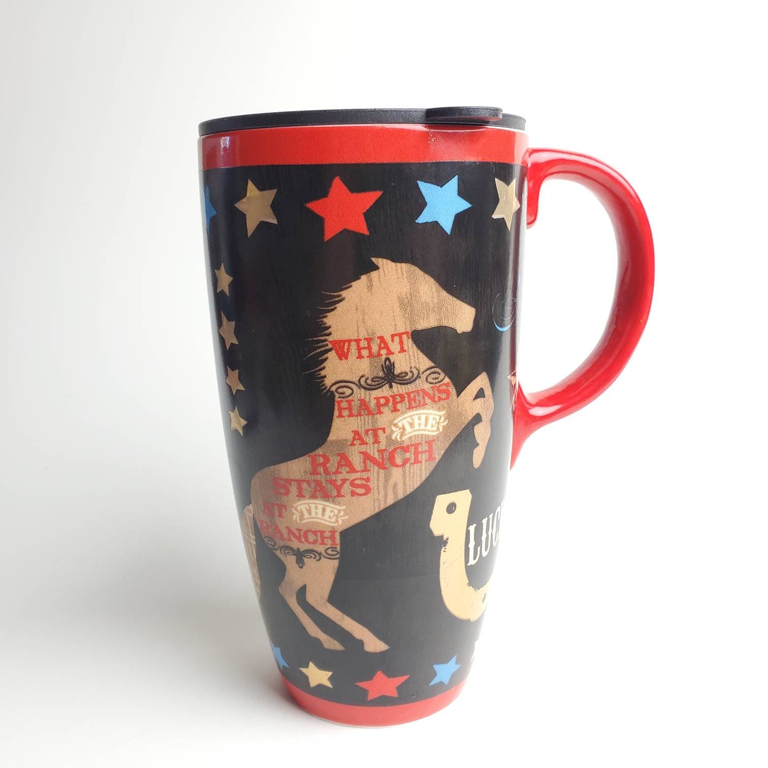 RARE Luck Ranch Texas Willie Nelson Ranch Town Ceramic - Etsy