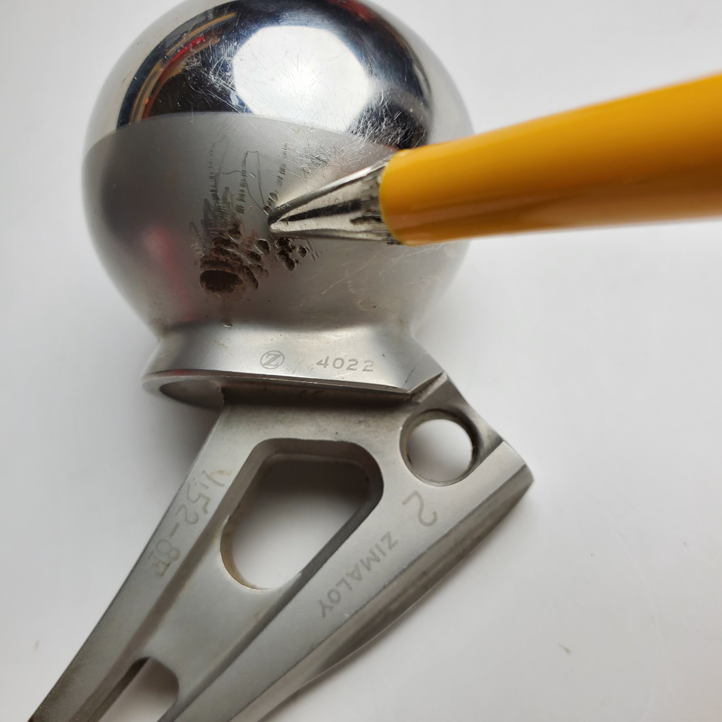 Zimaloy Medical Implant Hip Part Titanium. Teaching Medical Display ...
