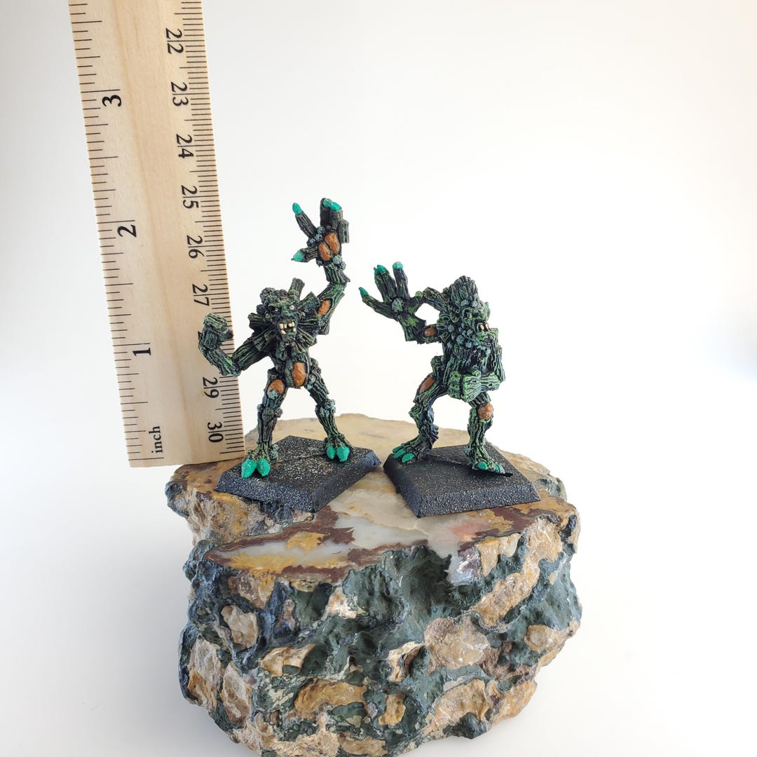 Vintage 90's Game Workshop Metal Warhammer Tree Dryad Figures. Priced ...