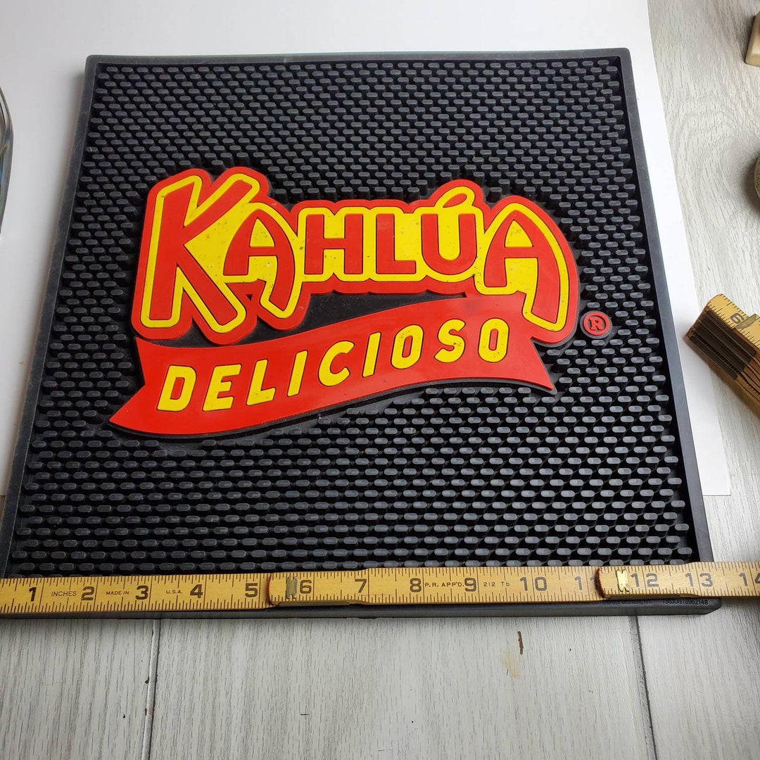 HUGE Kahlua Delicioso Coffee Liqueur Rubber Pour Spill Bar Mat - Etsy