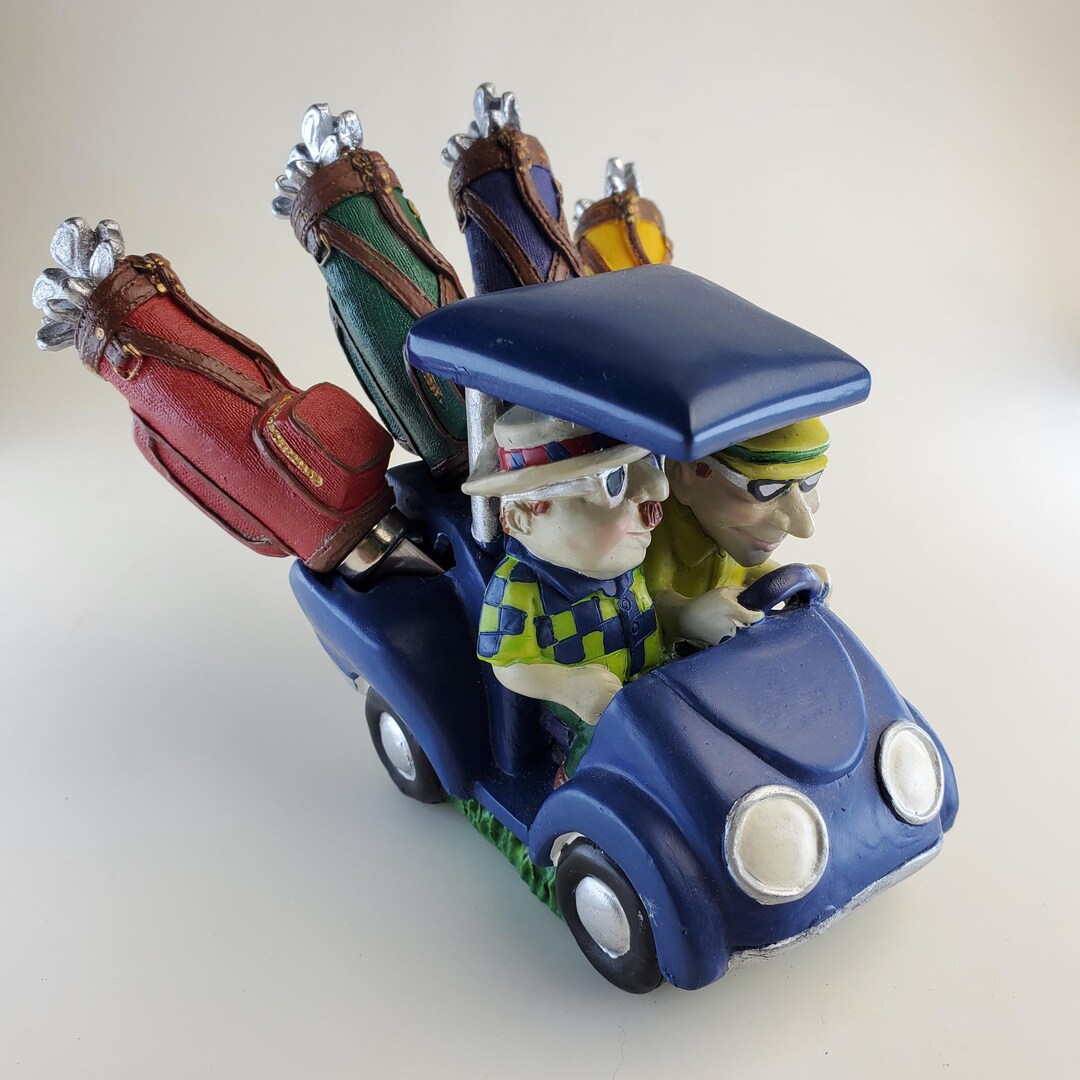 Vintage Boston Warehouse Golf Cart Caddy With Cheese Spreaders. Gag ...