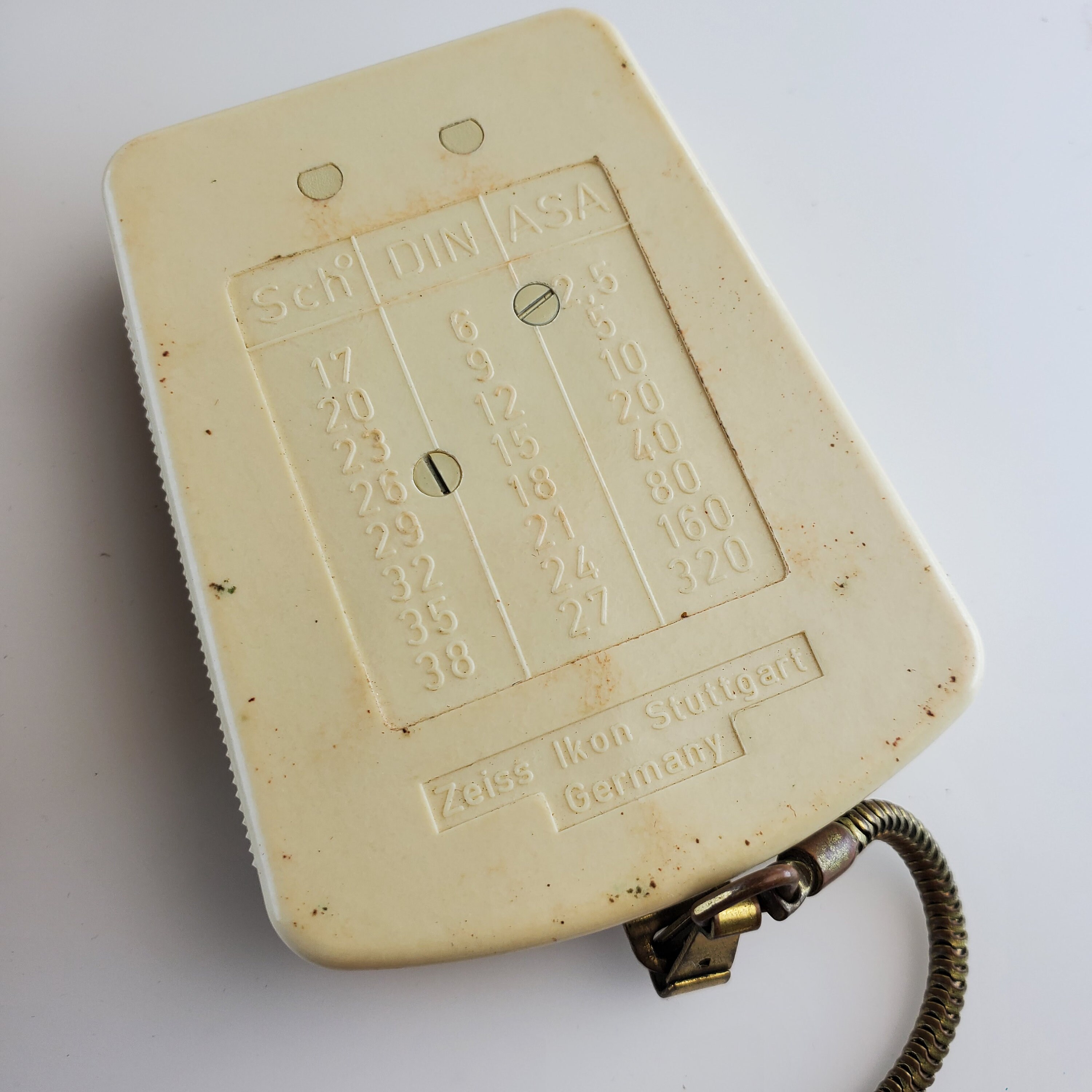 Vintage IKOPHOT Light Exposure Meter 1960's ZEISS IKON German Made ...