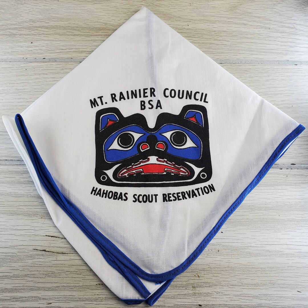 Vintage BSA Neckerchief 70's 80's. Boy Scouts of America. Wolverton ...