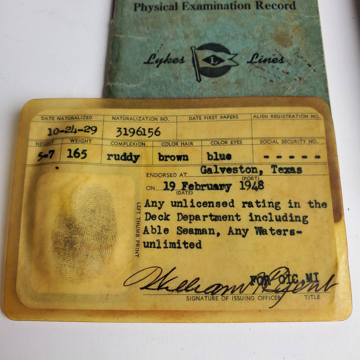 Vintage Merchant Marine Lot From the 40s & 50s Merchant - Etsy