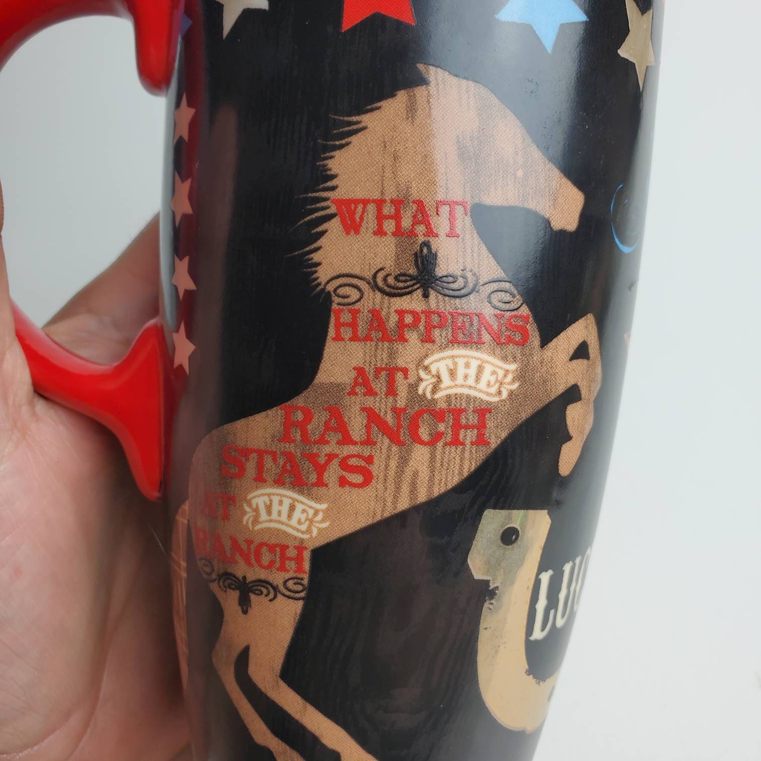 RARE Luck Ranch Texas Willie Nelson Ranch Town Ceramic - Etsy