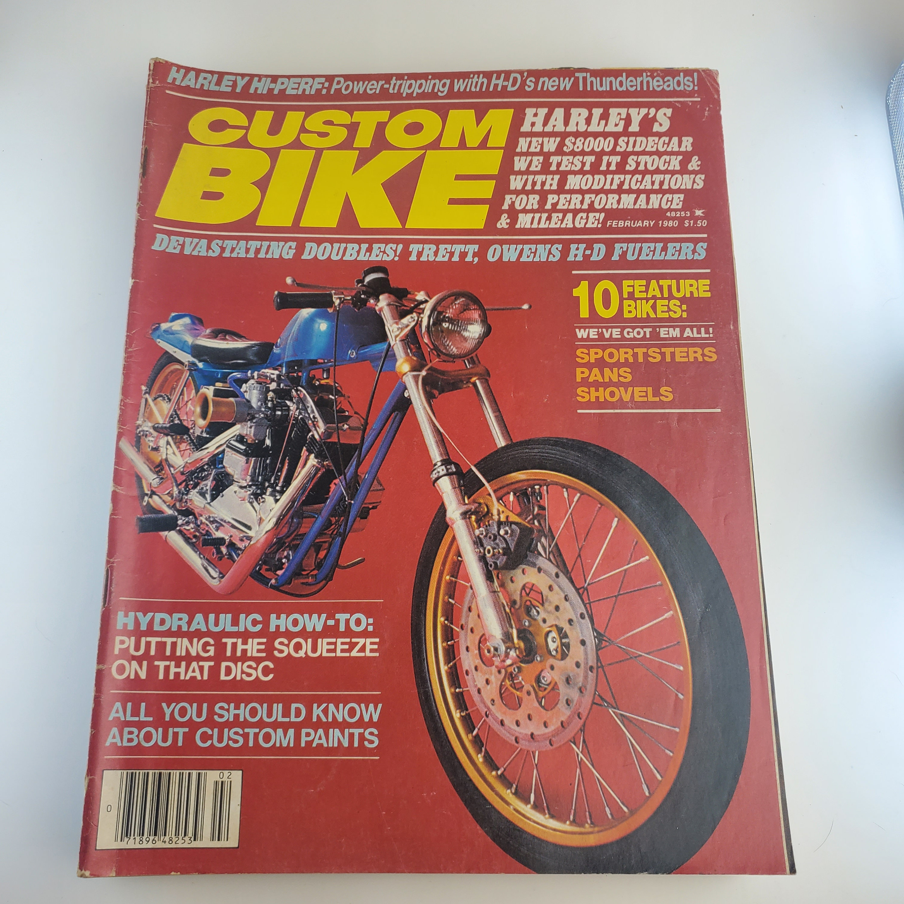 Vintage 1970's Custom Chopper Motorcycle Magazines Priced Each. Harley ...