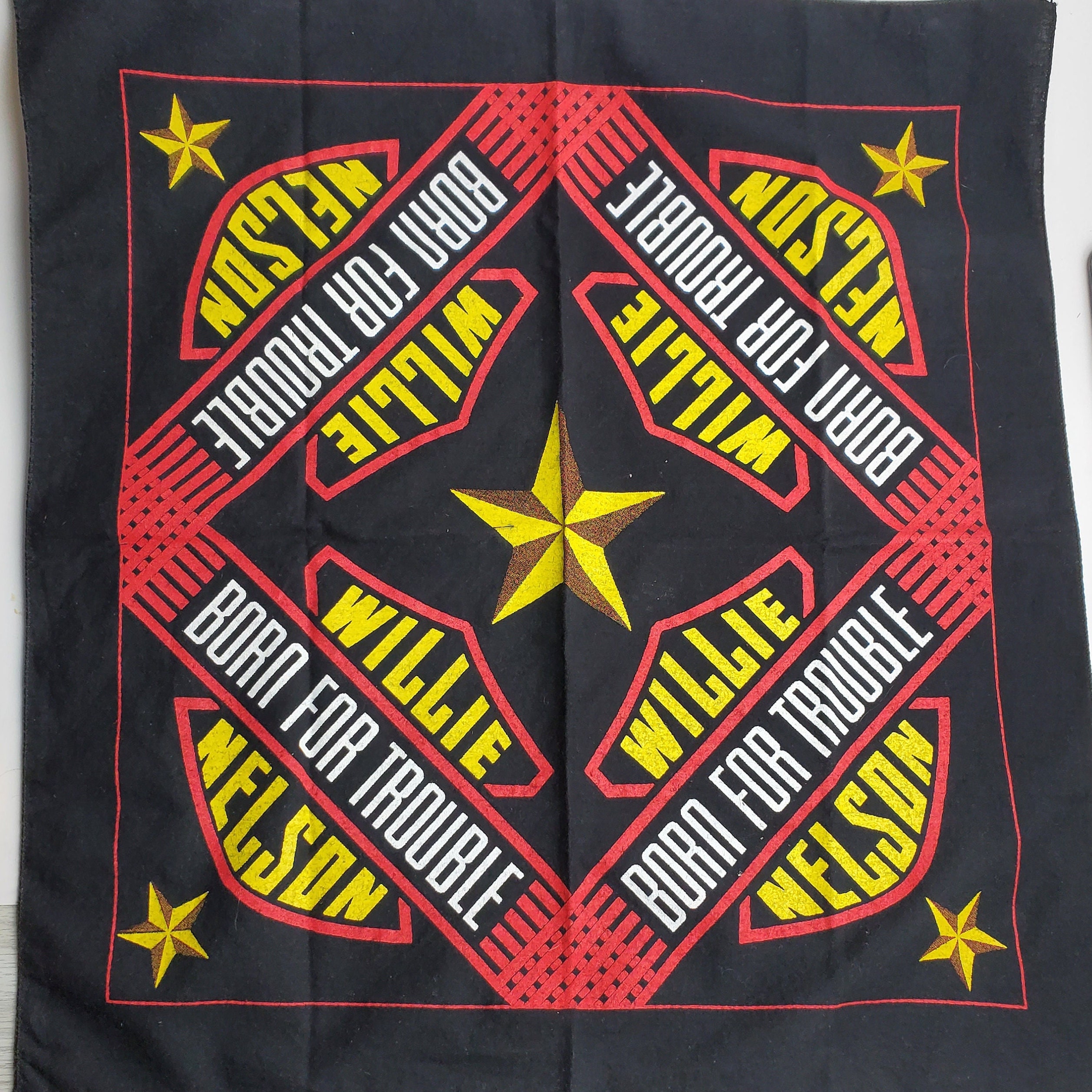 Rare and Hard to Find Willie Nelson Born for Trouble 1990 Tour - Etsy