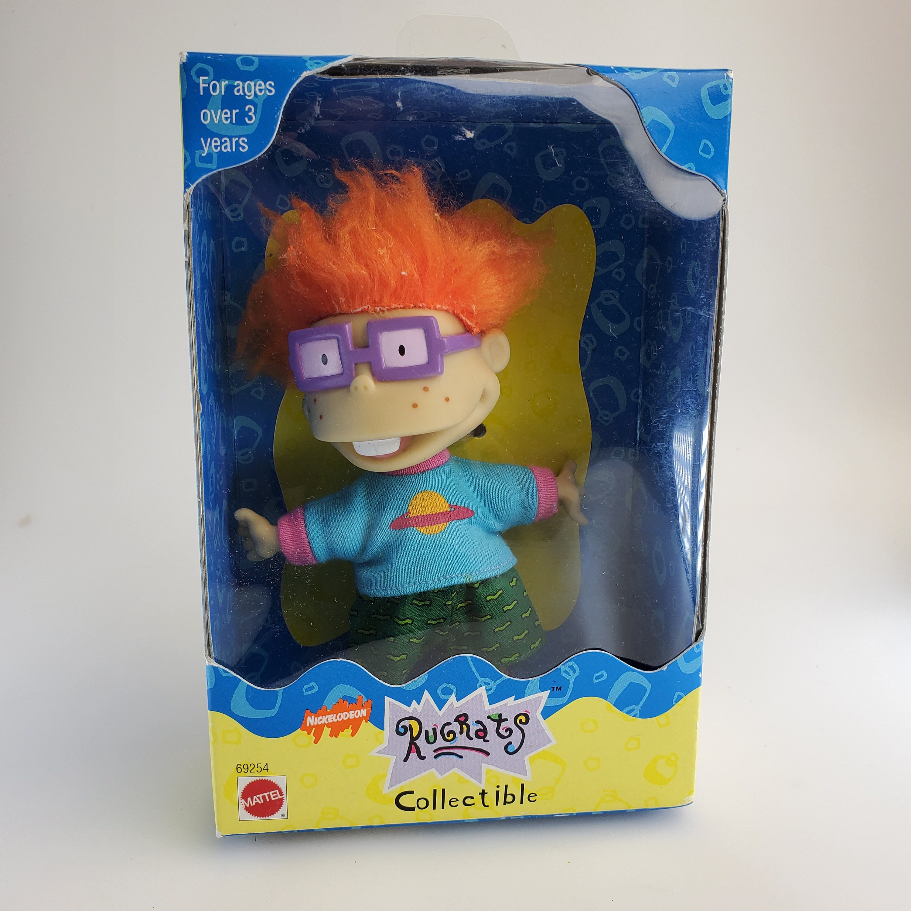 NOS Nickelodeon Rugrats Chuckie Collectible 5 Figure in Original Box ...