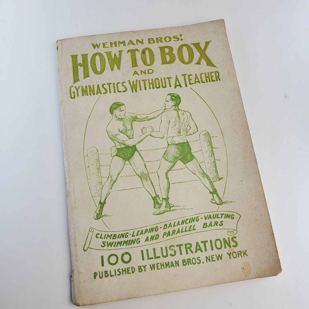 Rare 1895 Wehman Brothers How to Box and Gymnastics Without a Teacher ...
