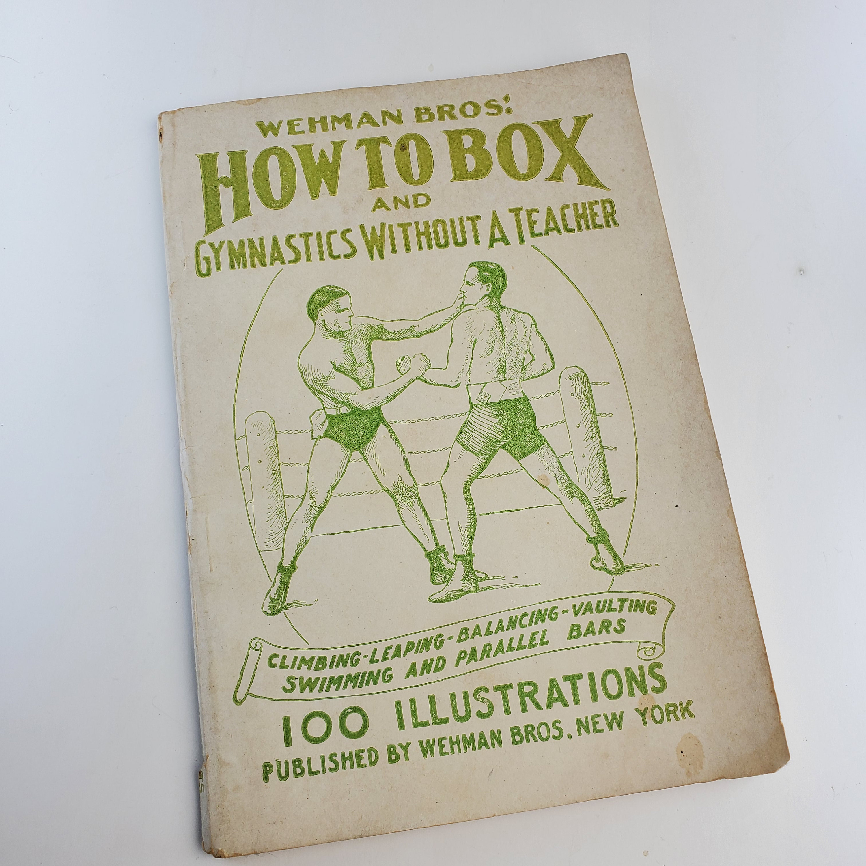 Rare 1895 Wehman Brothers How to Box and Gymnastics Without a Teacher ...