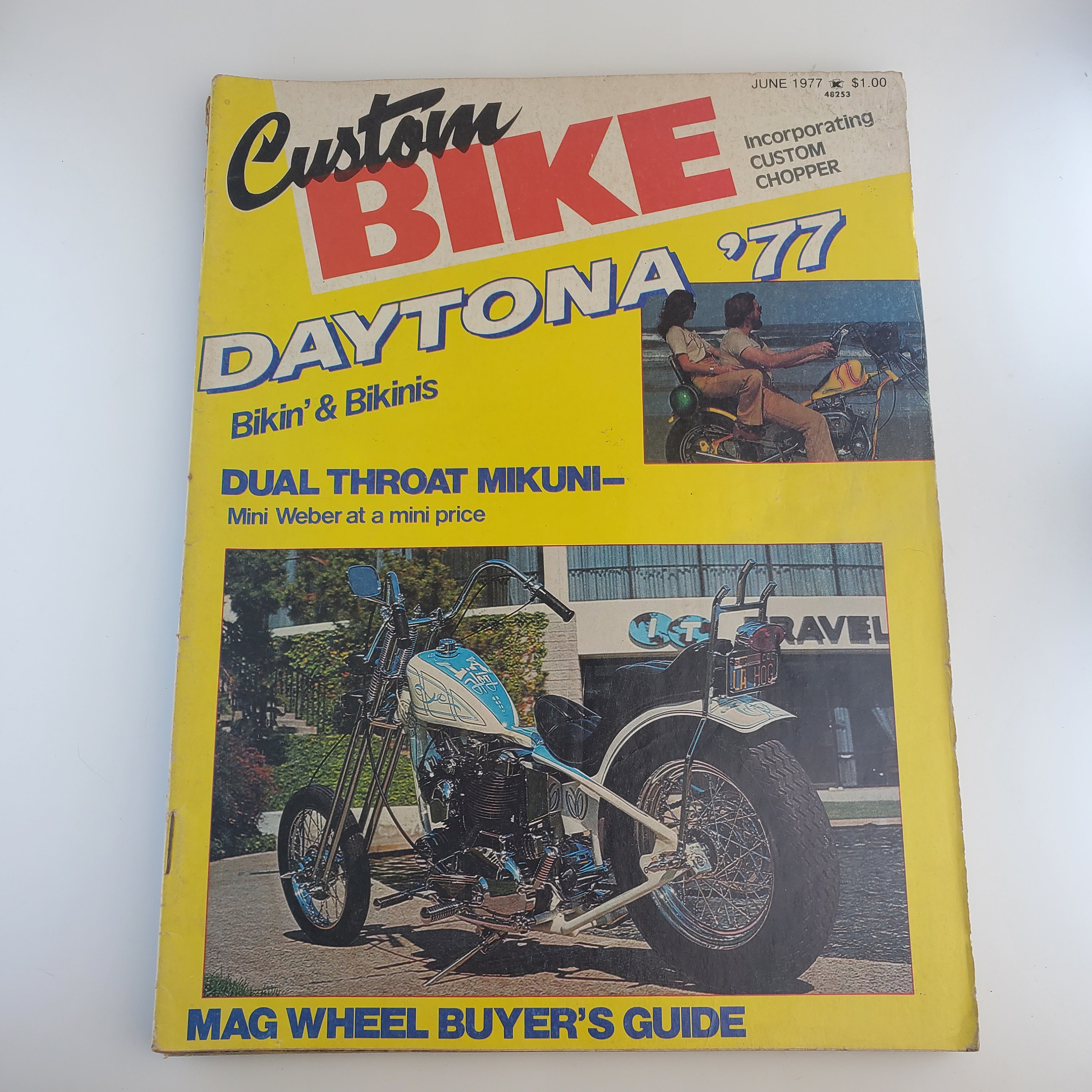Vintage 1970's Custom Chopper Motorcycle Magazines Priced Each. Harley ...