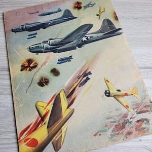 1944 U.S. Fliers in Action WW2 War Propaganda Magazine by Whitman ...