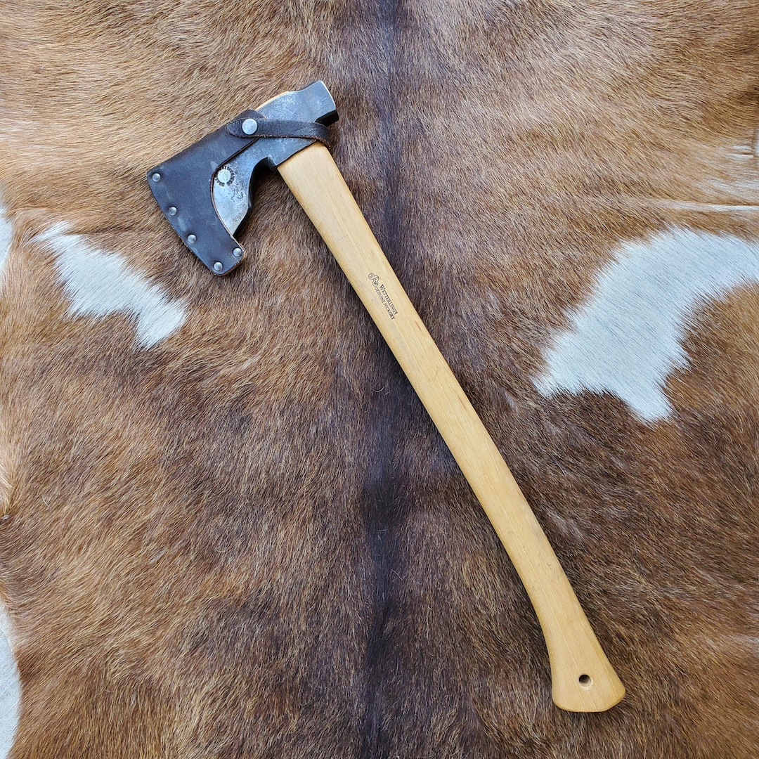 Rare Wetterlings Les Stroud Bushcraft 178 Camping Axe W/ Original ...