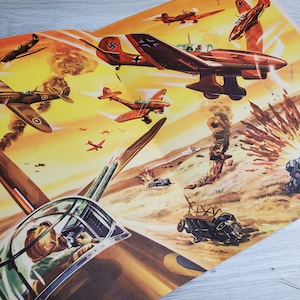 1944 U.S. Fliers in Action WW2 War Propaganda Magazine by Whitman ...