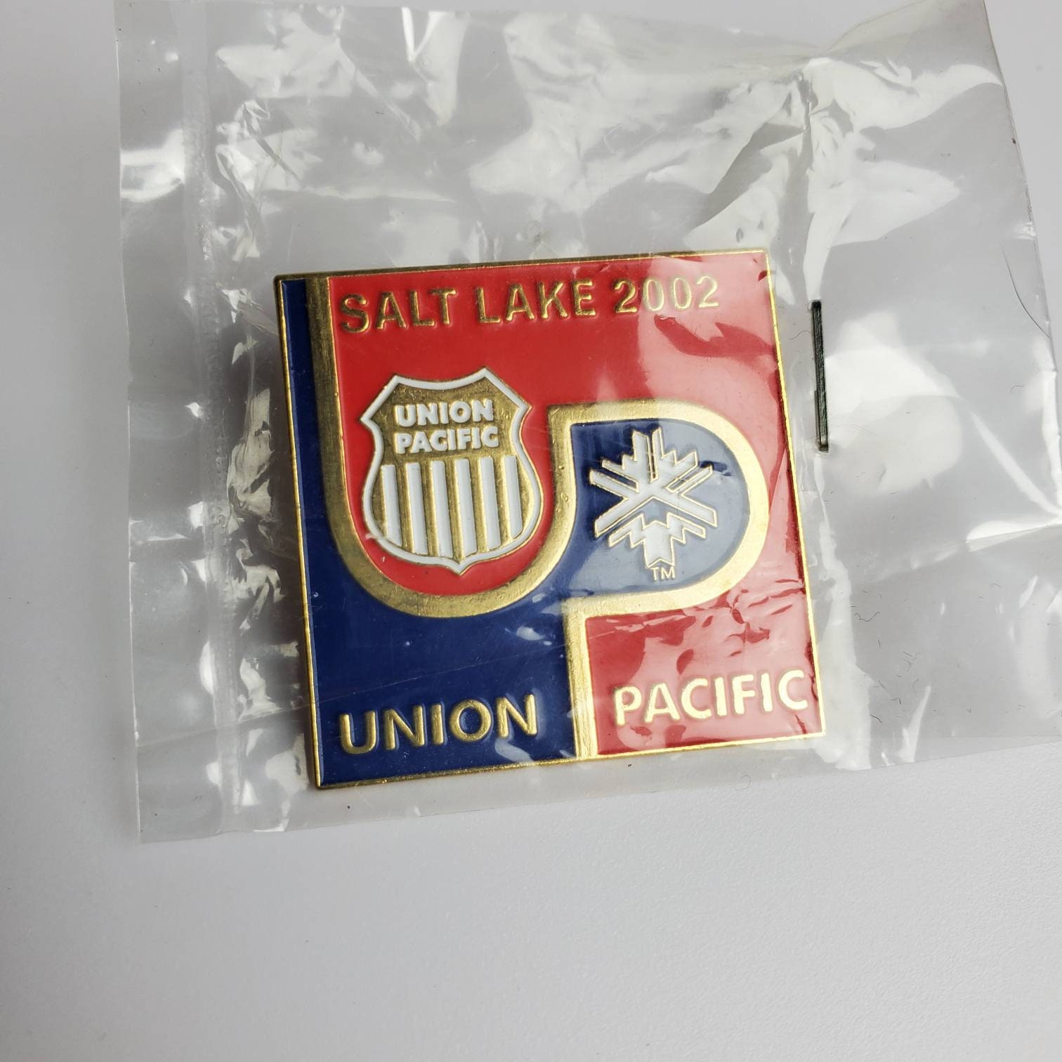2002 Salt Lake City Olympics Union Pacific Pin, New Unopened, UPRR ...