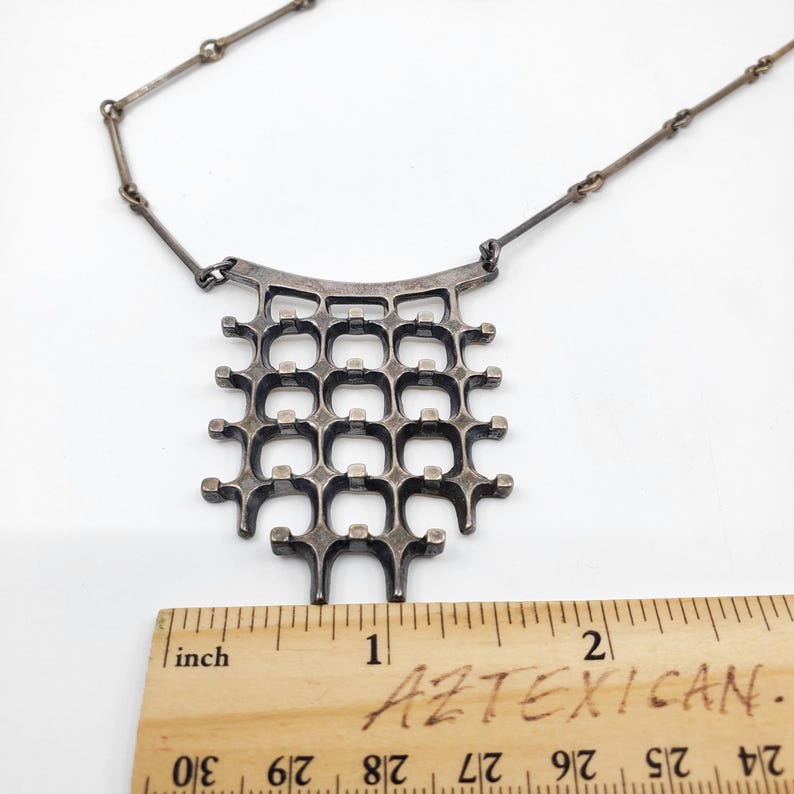 Vintage 1960's Marianne Berg Troll Series 925 Silver Pendant Necklace ...