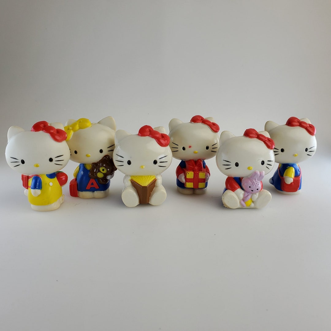 Vintage Hello Kitty PVC Figures 1983 Sanrio CBS Priced Each. - Etsy