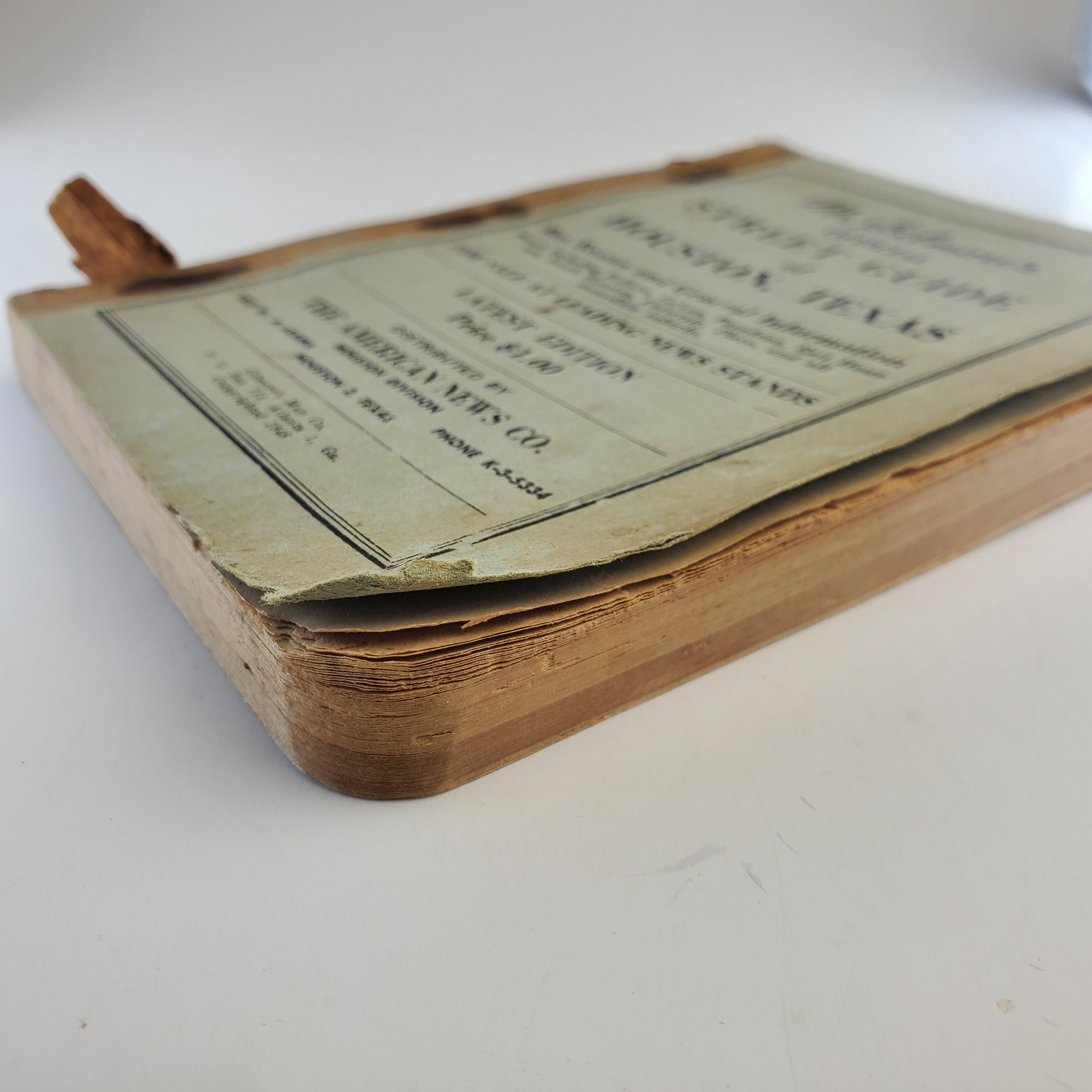 1946 Gilmore's Map Company Official Street Guide of Houston Texas - Etsy