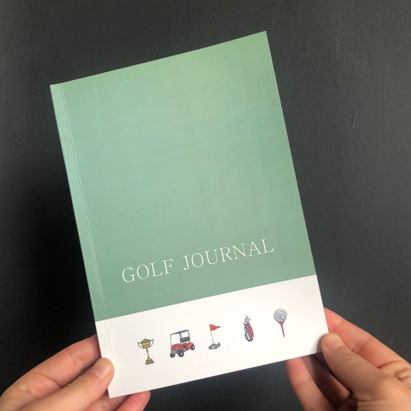 Golf Journal - Etsy