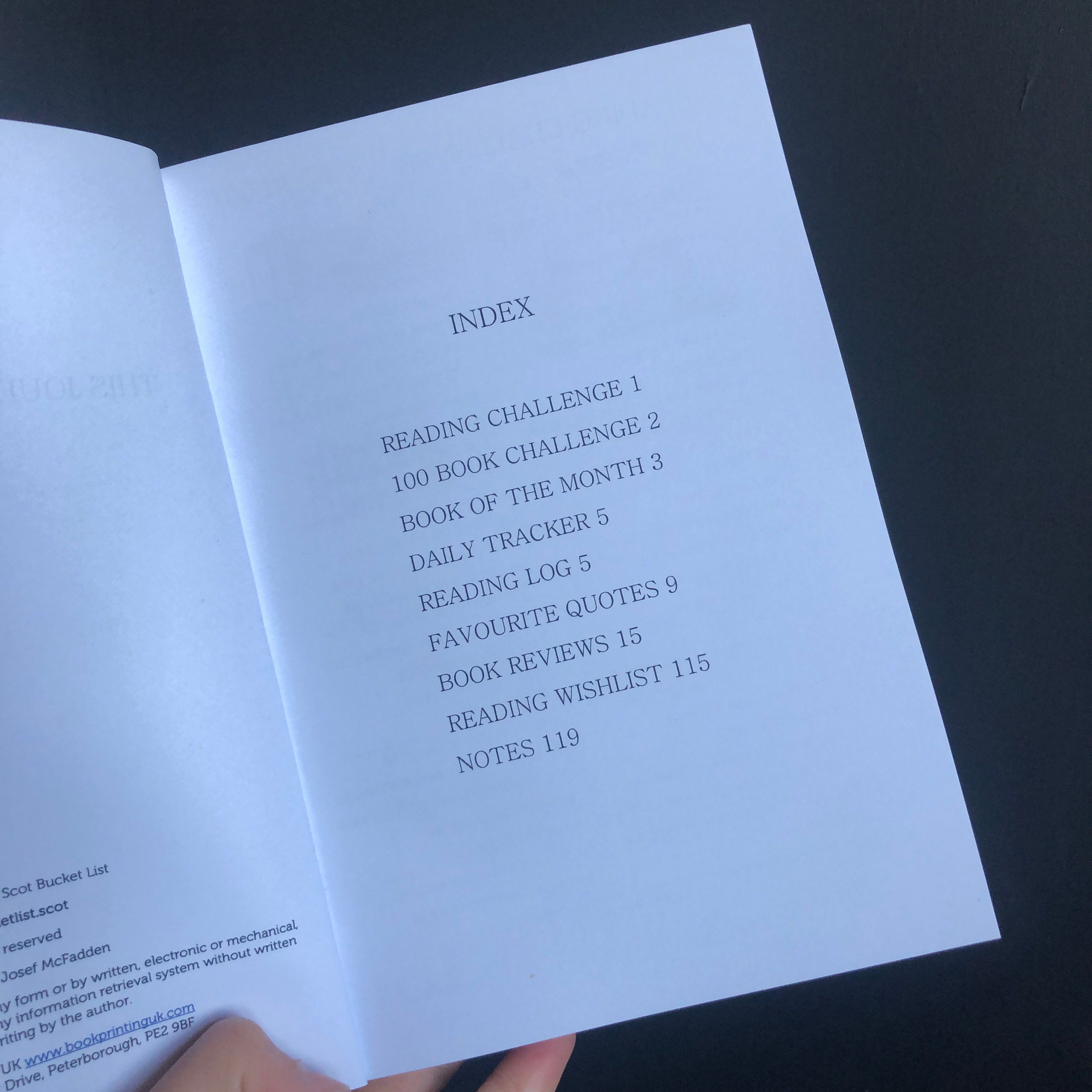 Journal de lecture - Journal de livre, journal de lecture, cadeau pour ...