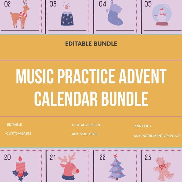 Music Calendar - Etsy UK