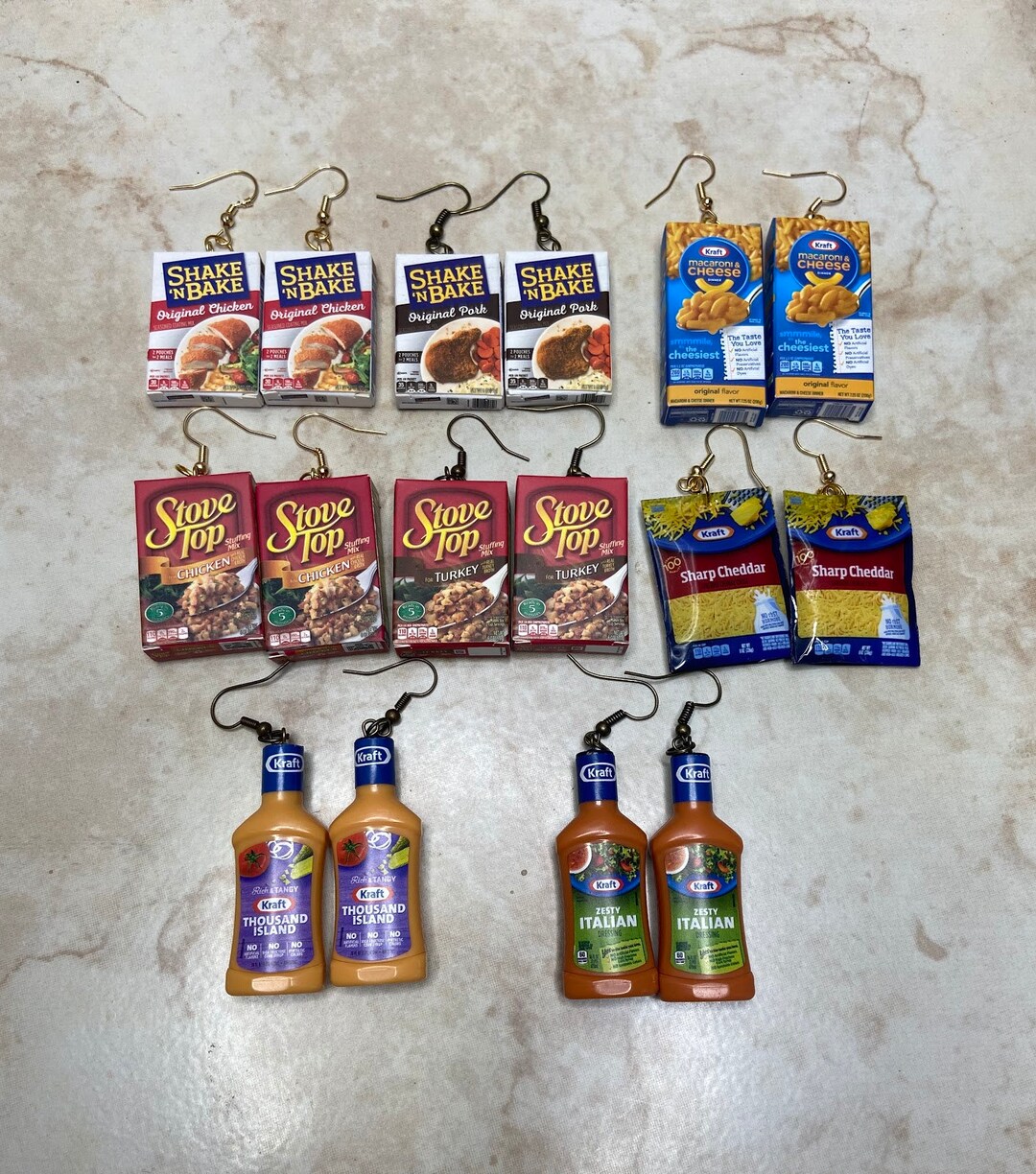 Mini Brand Earrings - Etsy