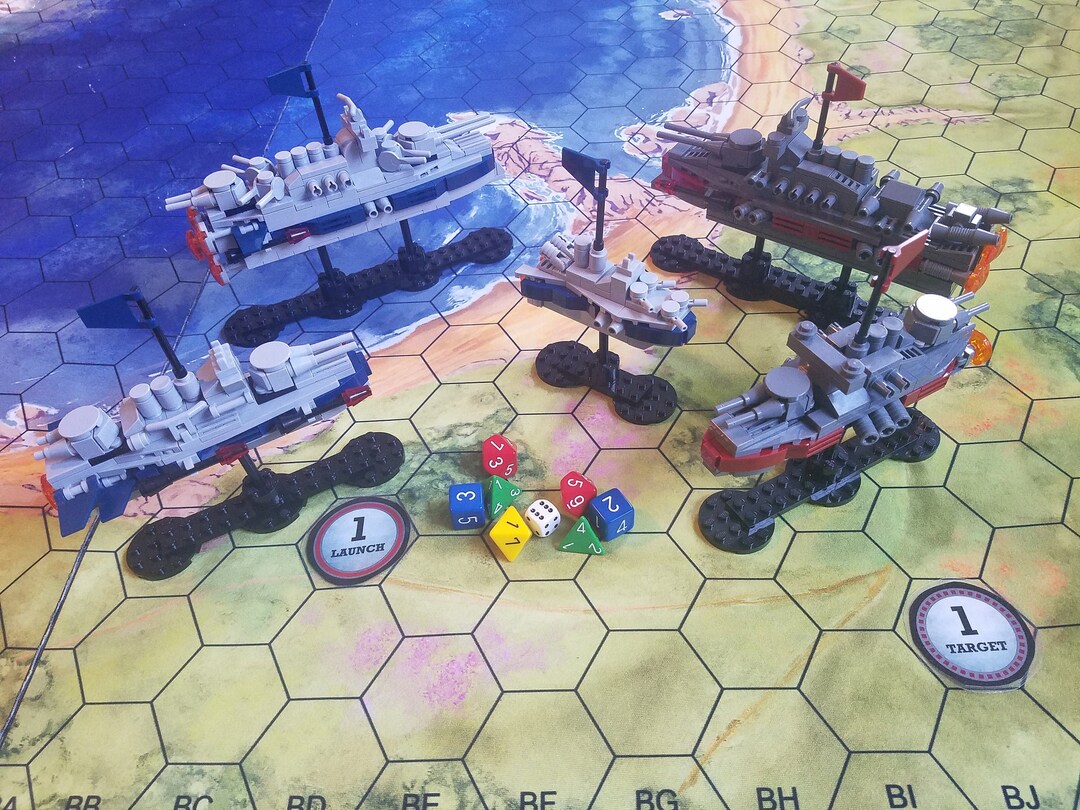 Custom Lego Leviathans Board Game | Strategy Game | Tabletop Miniatures ...
