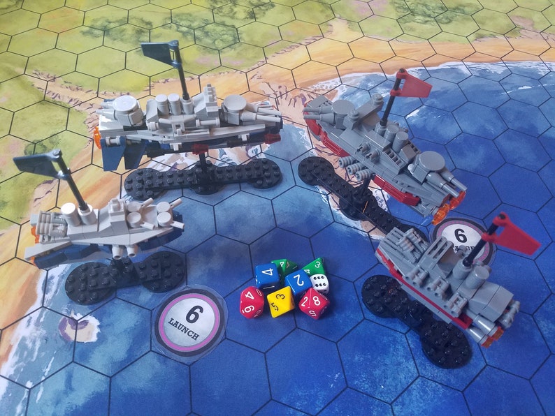 Custom Lego Leviathans Board Game Strategy Game Tabletop Miniatures ...