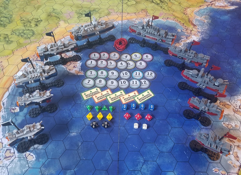 Custom Lego Leviathans Board Game | Strategy Game | Tabletop Miniatures ...