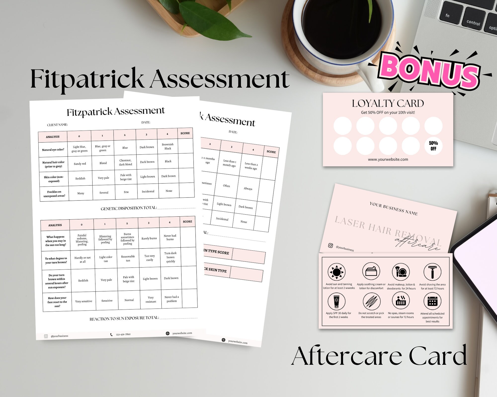 Laser Hair Removal Consent Forms Laser Hair Client Intake Form ...