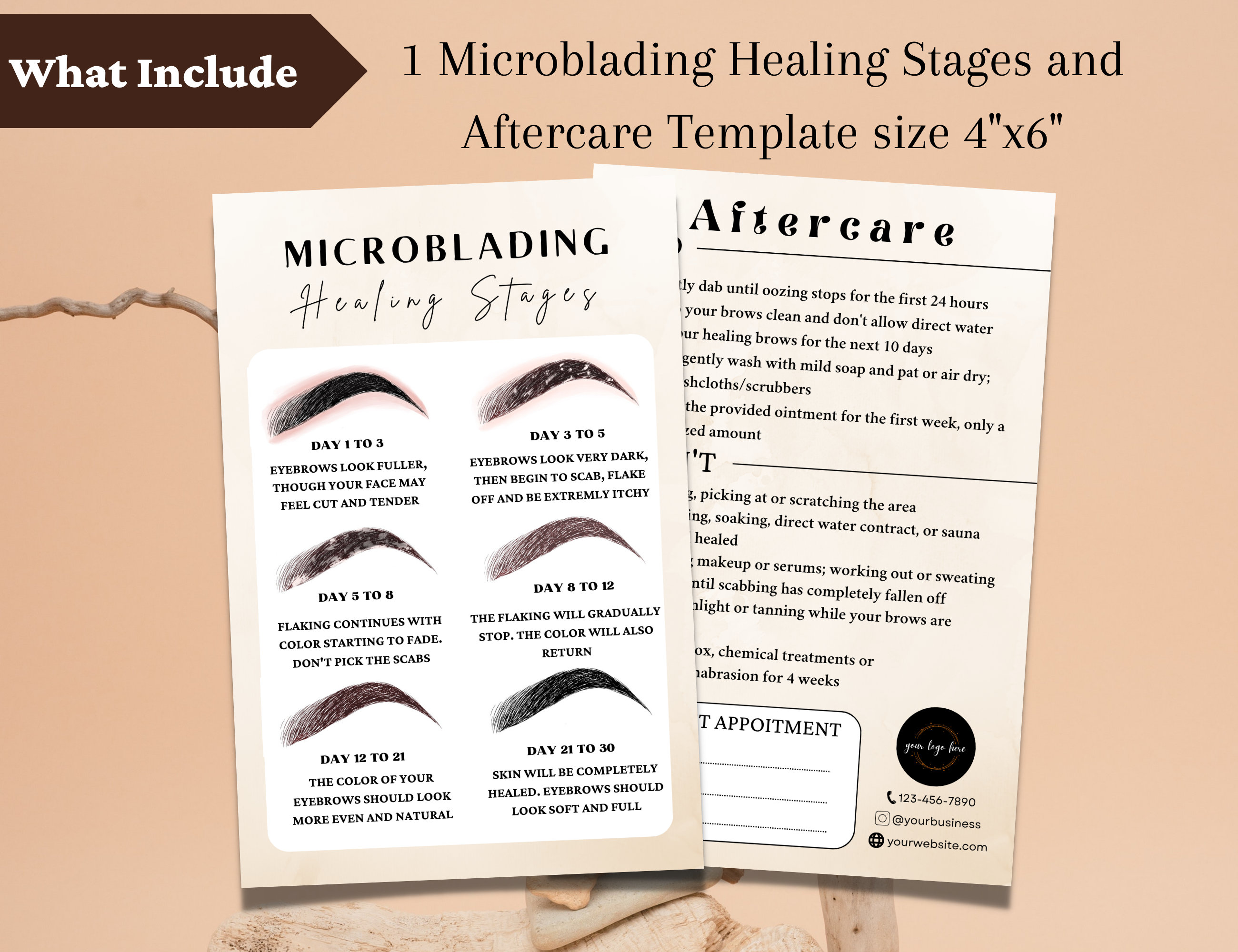 Microblading Consent Form Consultation Editable PMU Client - Etsy