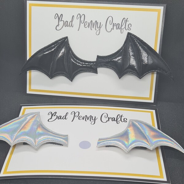 Wing Hair Clips - Etsy