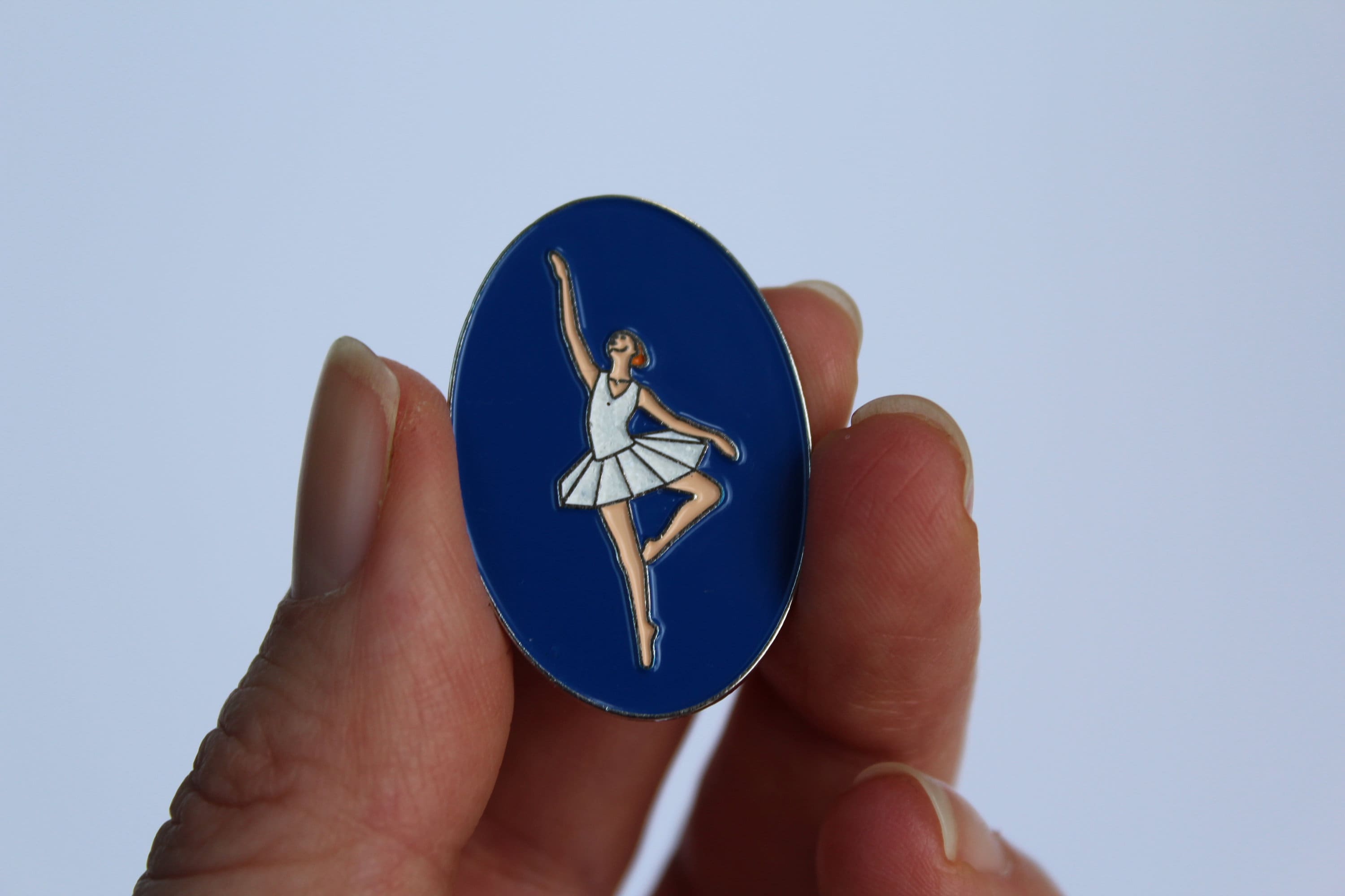 Ballerina Pin Beautiful Enamel Pin Badge Ballet Pin Dancer - Etsy UK