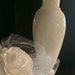 Natural Marble Vase, Solid Stone, Flower Vase, White Vase, Wedding Vase ...