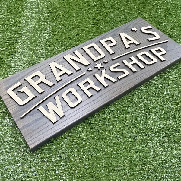 Workshop Sign - Etsy