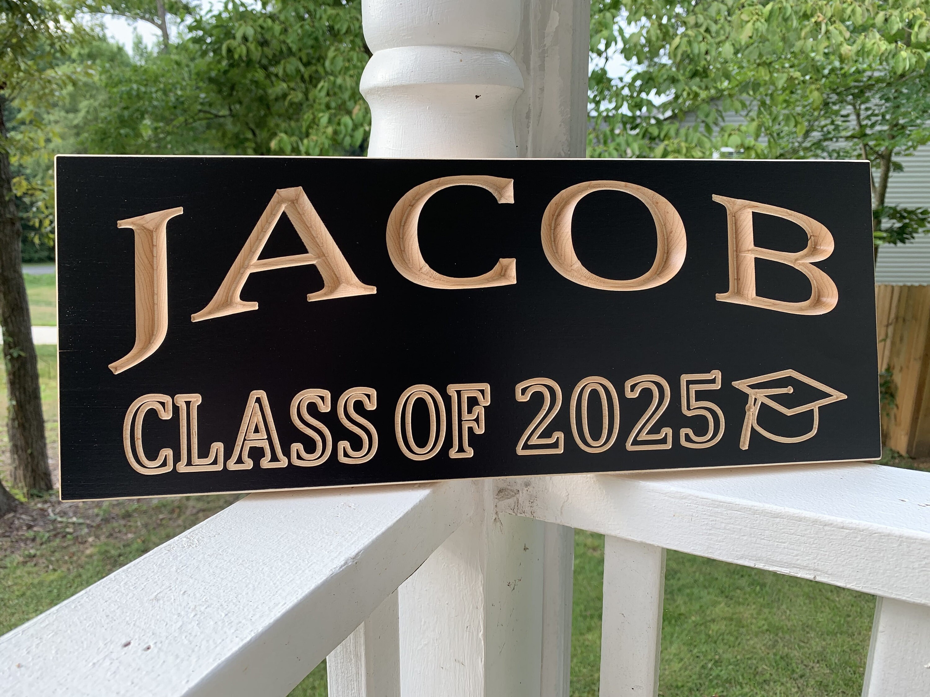 Class of Sign rustic senior sign senior year photo prop rustic | Etsy