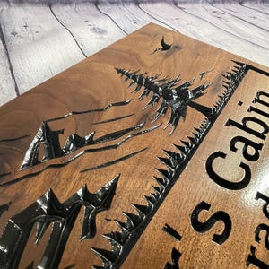 Custom Outdoor Wooden Signs for Camping, Cabins, and Rustic Décor ...