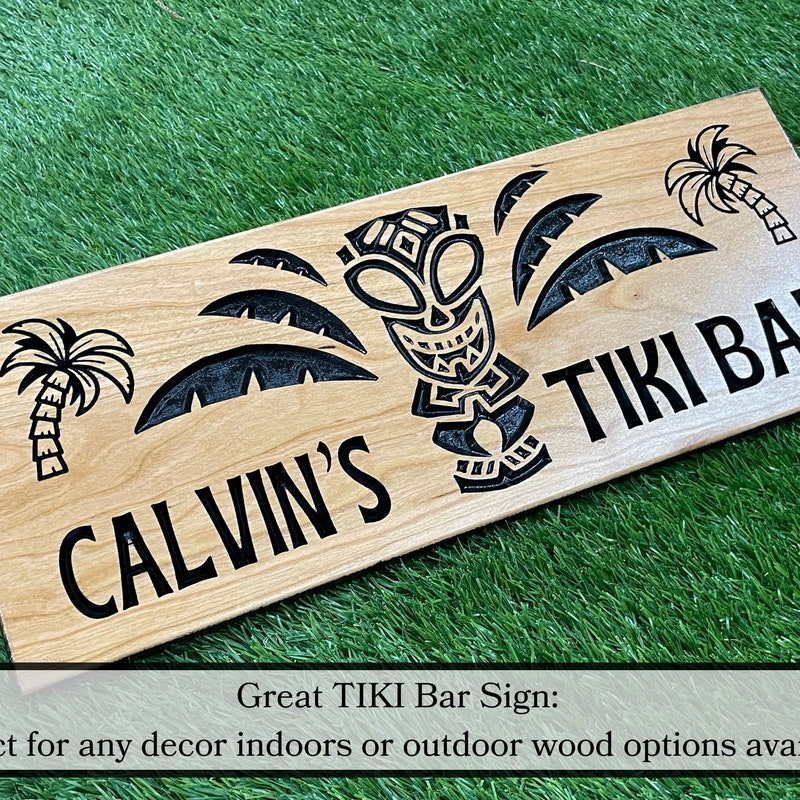 Tiki Signs - Etsy