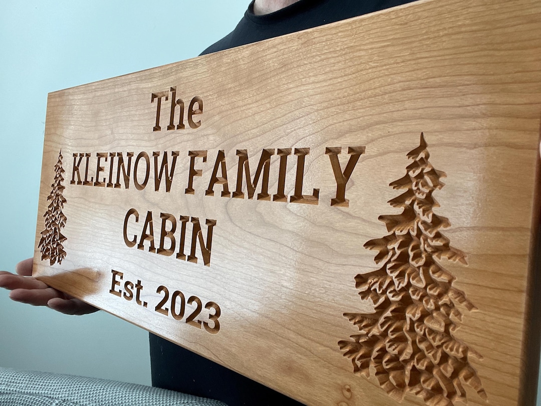 Custom Wood Sign Personalized Family Name Sign Last Name Custom Sign ...