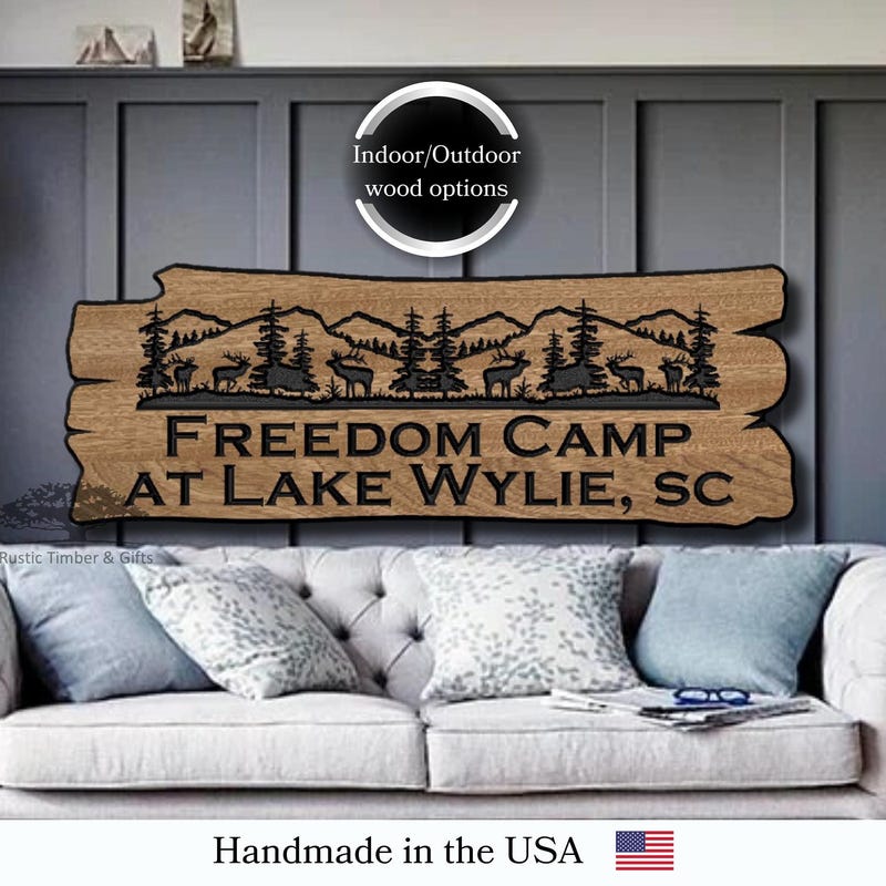 Outdoor Rustic Sign - Etsy