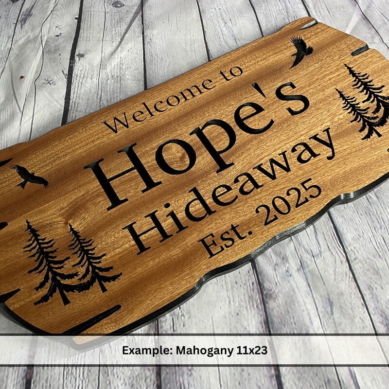 Wooden Bird Signs - Etsy