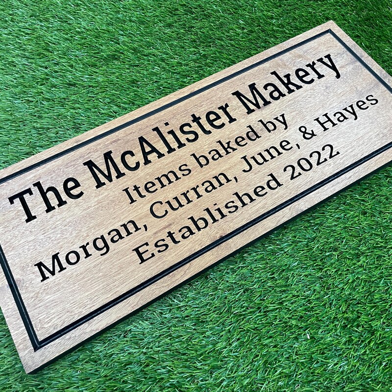 Large Wood Sign - Etsy
