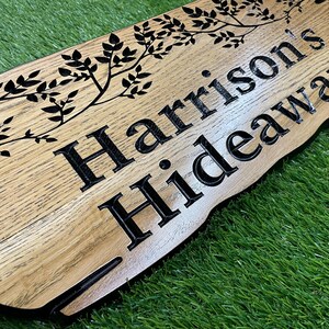 Large Custom Outdoor Wooden Signs, Personalized Carved Wood Signs ...