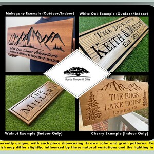 Custom Text Mountain Wall Art, Wood Carved Mountain Picture, Unique ...