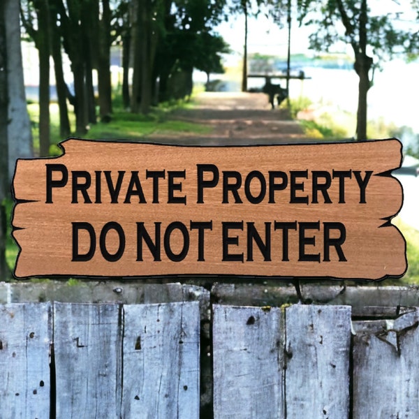 Private Property - Etsy